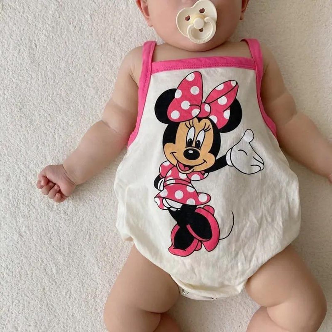 Minnie Mouse Bodysuit (6-12 Months Only) - Etsy