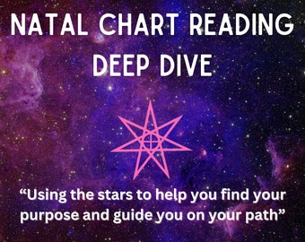 Natal Chart Reading - Etsy
