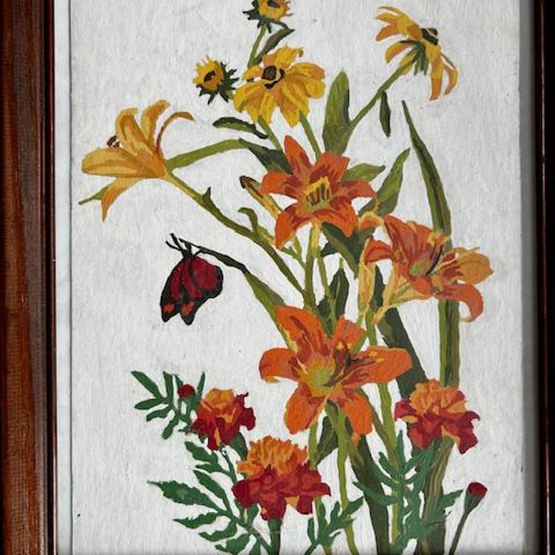 70s Paint by Number - Etsy