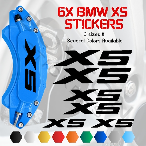 Bmw Caliper Decal Stickers - Etsy