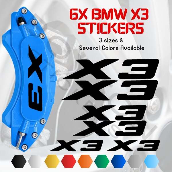 Bmw Caliper Decal Stickers - Etsy