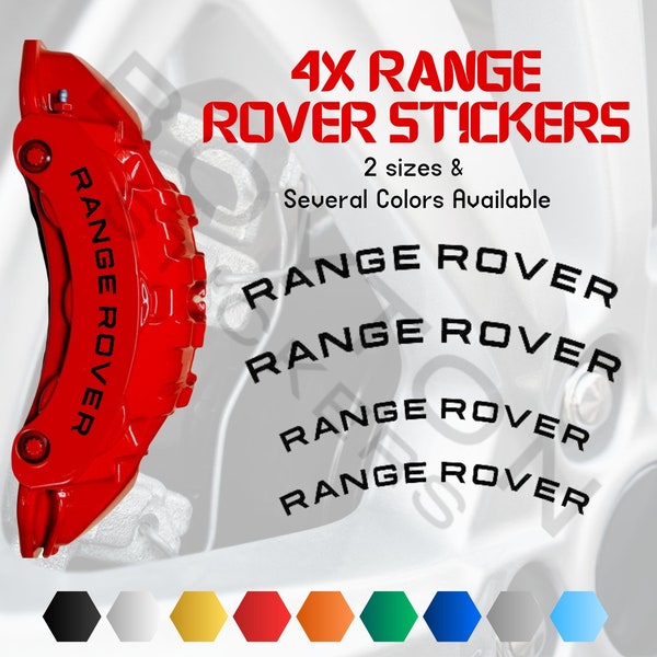 Brake Caliper Decals - Etsy