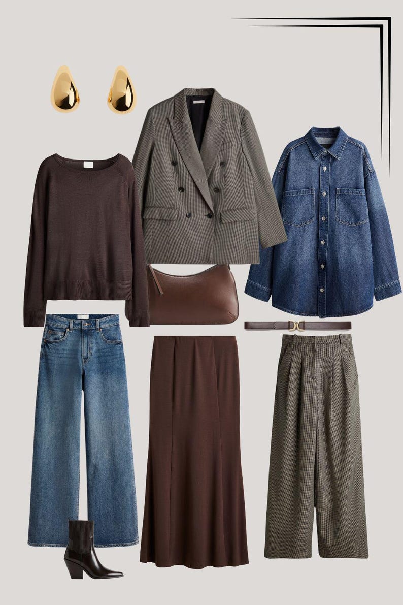 H&M Autumn Capsule Wardrobe - Etsy