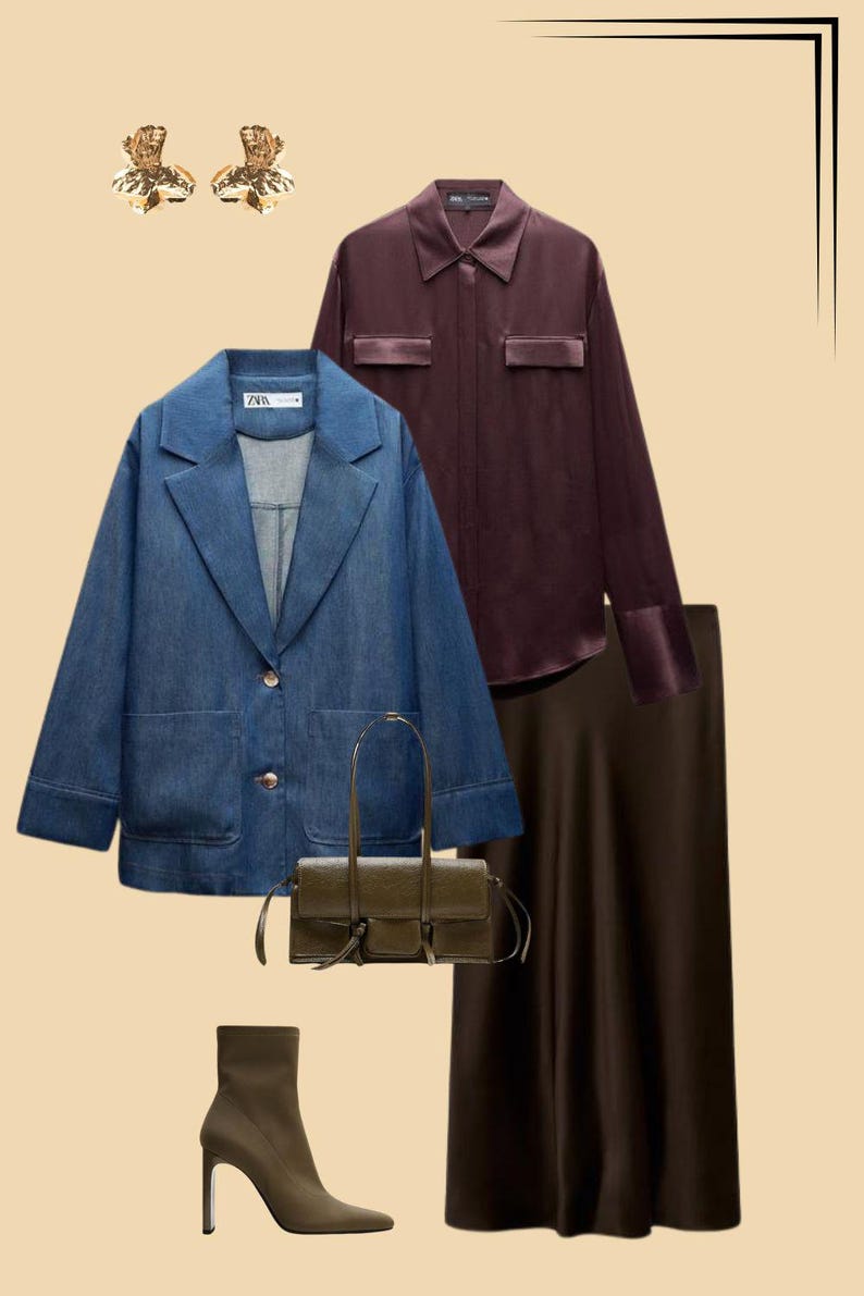 ZARA CAPSULE Wardrobe Capsule for Autumn - Etsy UK