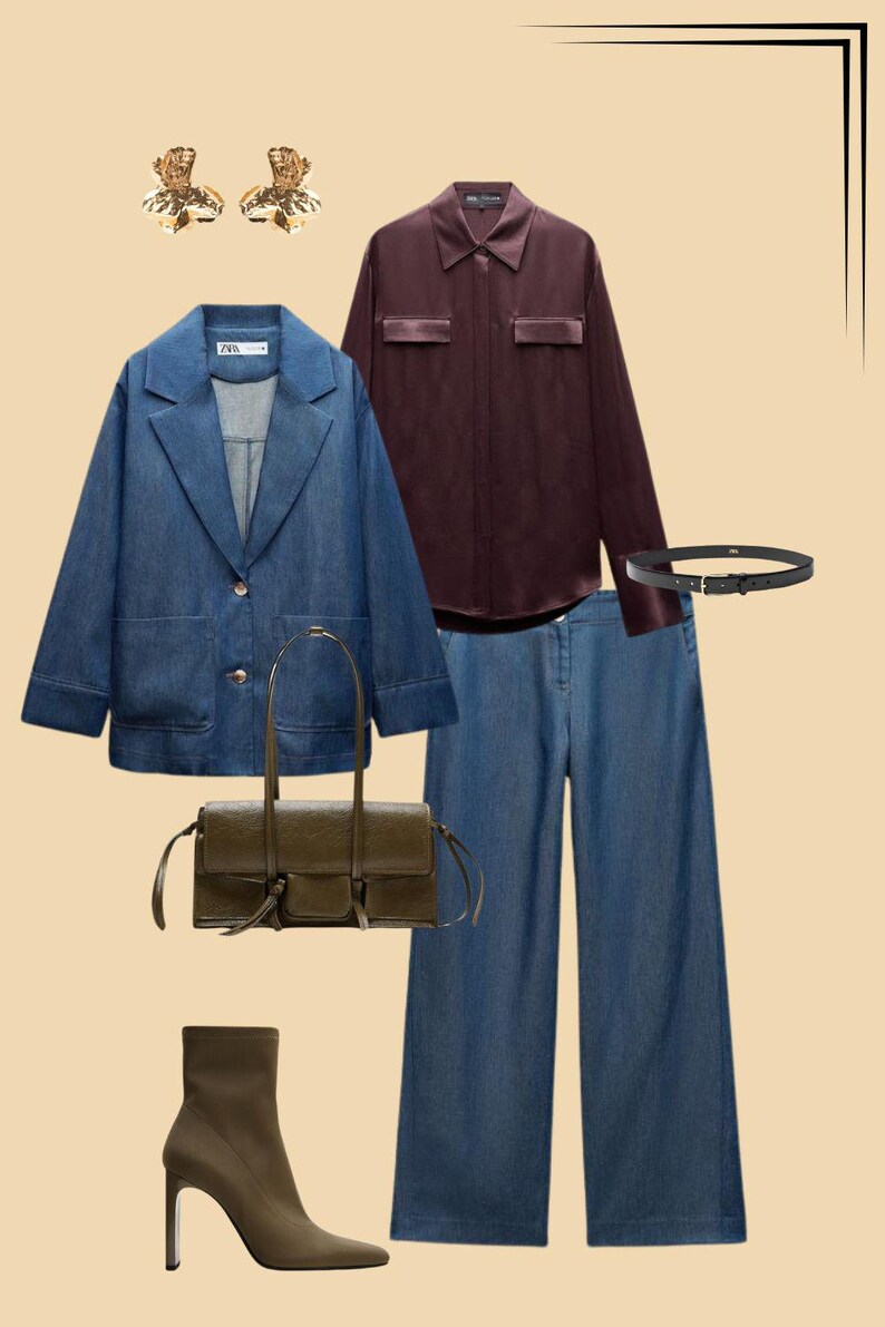 ZARA CAPSULE Wardrobe Capsule for Autumn - Etsy