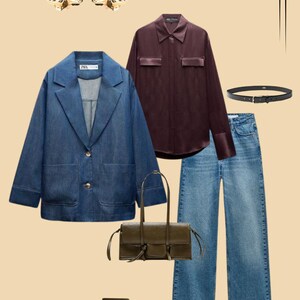 ZARA CAPSULE Wardrobe Capsule for Autumn - Etsy UK