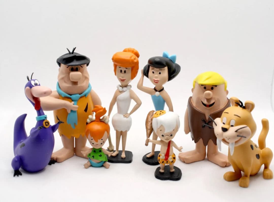 The Flintstones 8 Character 3D Stl Files - Etsy