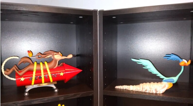 Wile E. Coyote and Road Runner 3D Stl Files - Etsy UK