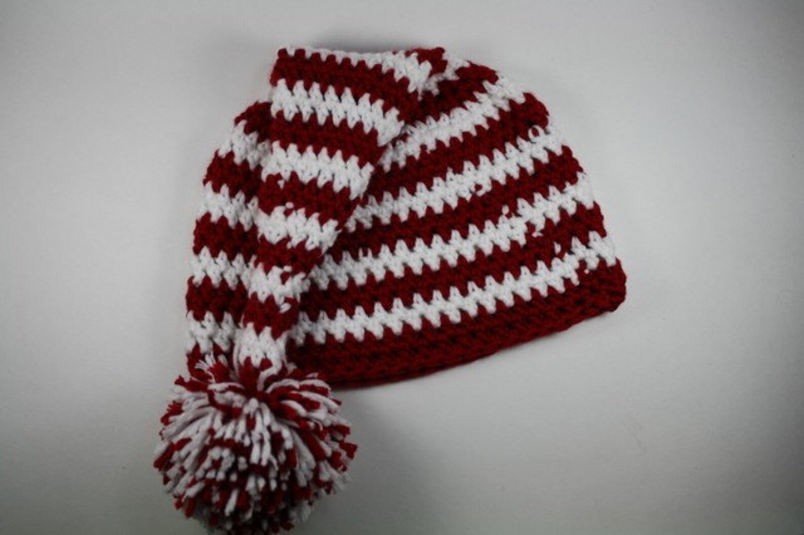 PDF Pattern for Crocheted Stocking Hat (size Newborn, 0-3m, 3-6m, 6-9m ...