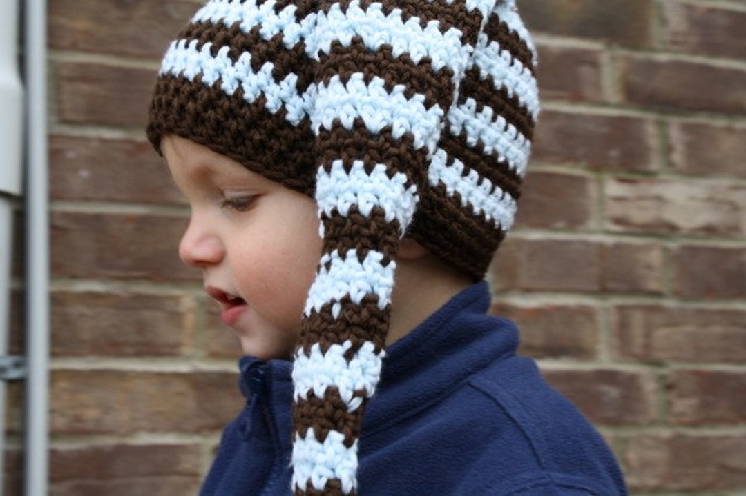 PDF Pattern for Crocheted Stocking Hat (sizes Newborn, 0-3m, 3-6m, 6-9m ...