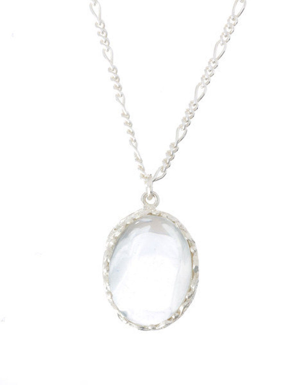 Rock Crystal Amulet Pendant - Etsy