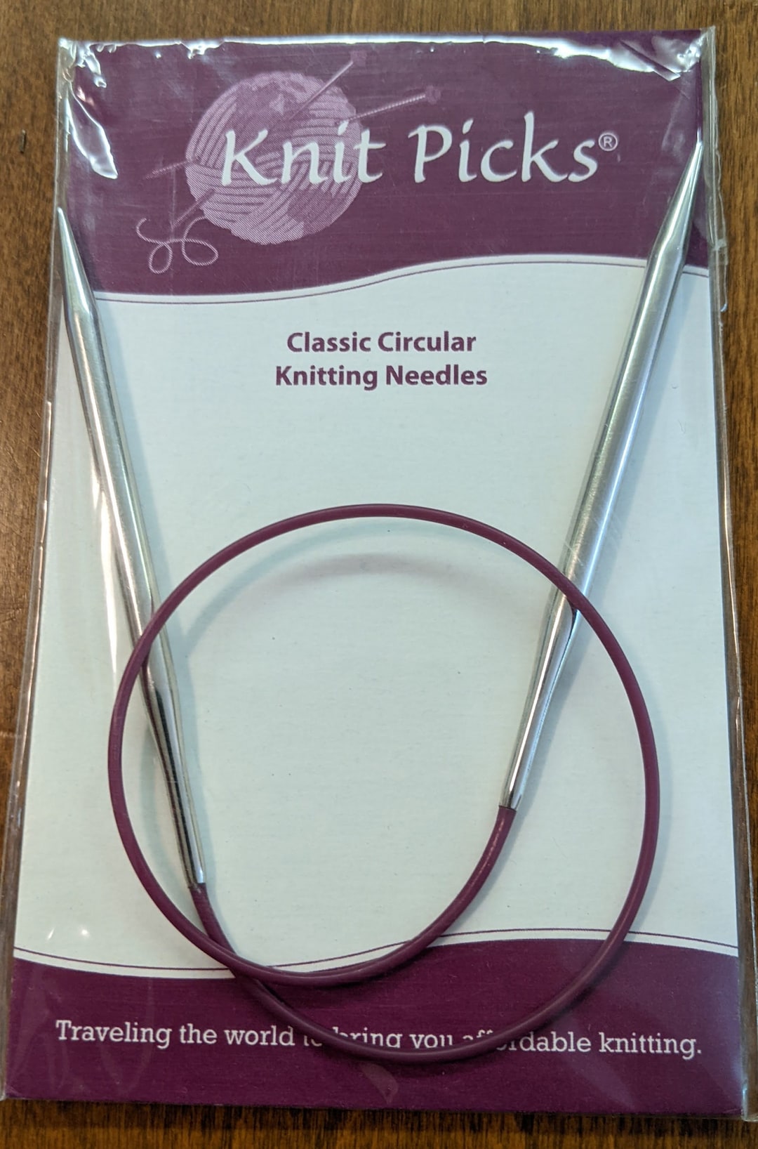 US Sz 7 16" NP Circular Knitting Needles From Knitpicks - Etsy