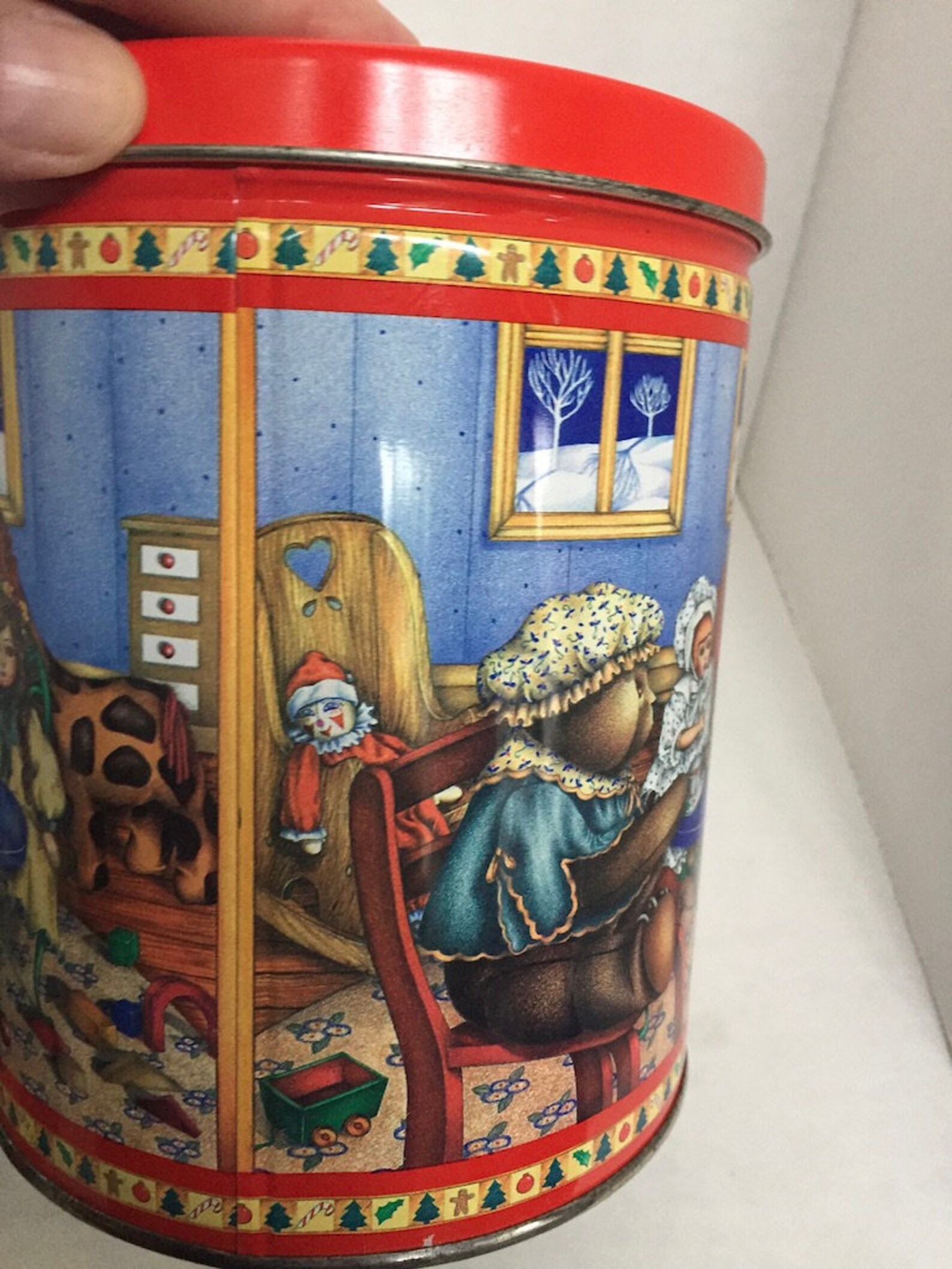 Two Vintage Bear Tin Lot Goldilocks and the Three Bears - Etsy