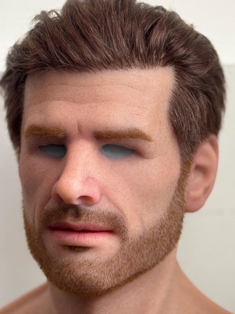 Realistic Silicone Mask Realflesh Masks Cool Guy - Etsy