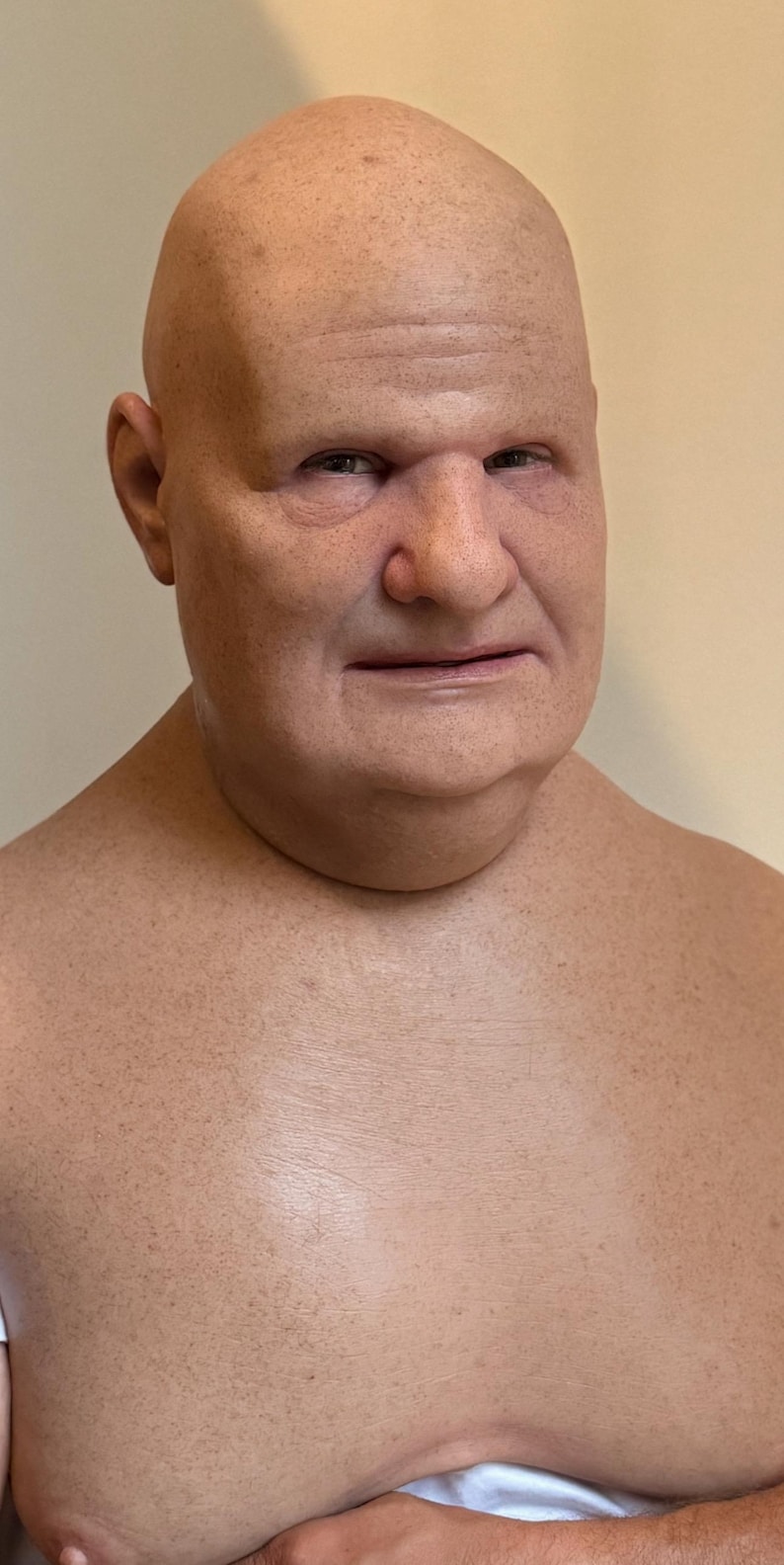 Silicone Mask Realistic Fat Man Mask Realflesh Masks - Etsy