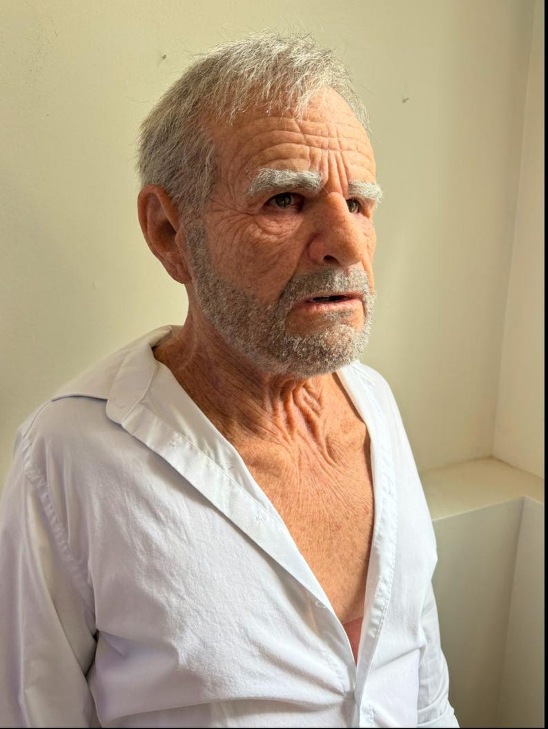 Silicone Mask Realistic Old Man Mask the Daddy Realflesh Masks - Etsy