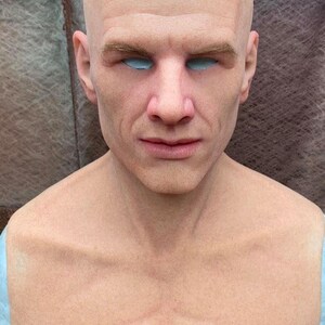 Silicone Mask Realistic Silicone Mask Realflesh Masks the Cool Guy - Etsy