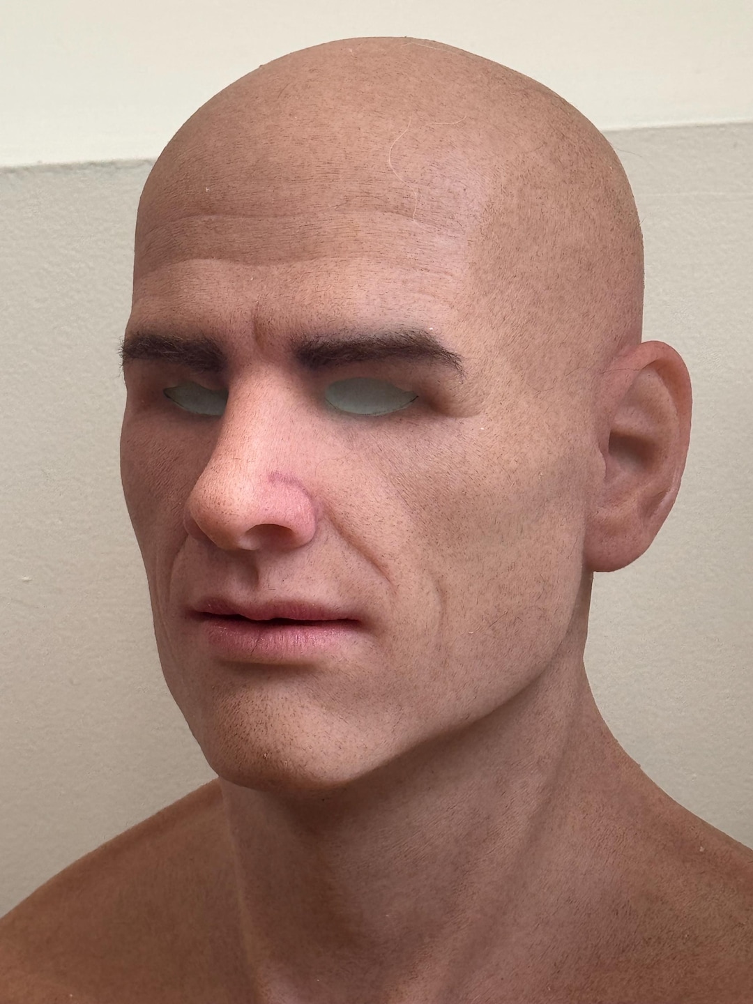Silicone Mask Realistic Mask the Cool Guy Realflesh Masks - Etsy