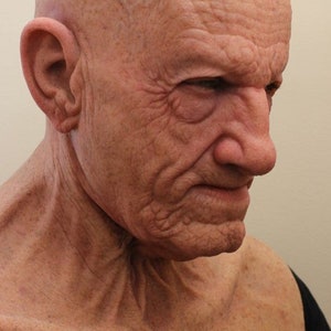 Realistic Old Man the Relic Silicone Mask Realflesh Masks - Etsy