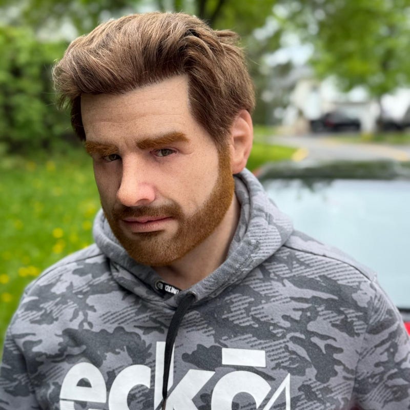 Realistic Face Mask - Etsy