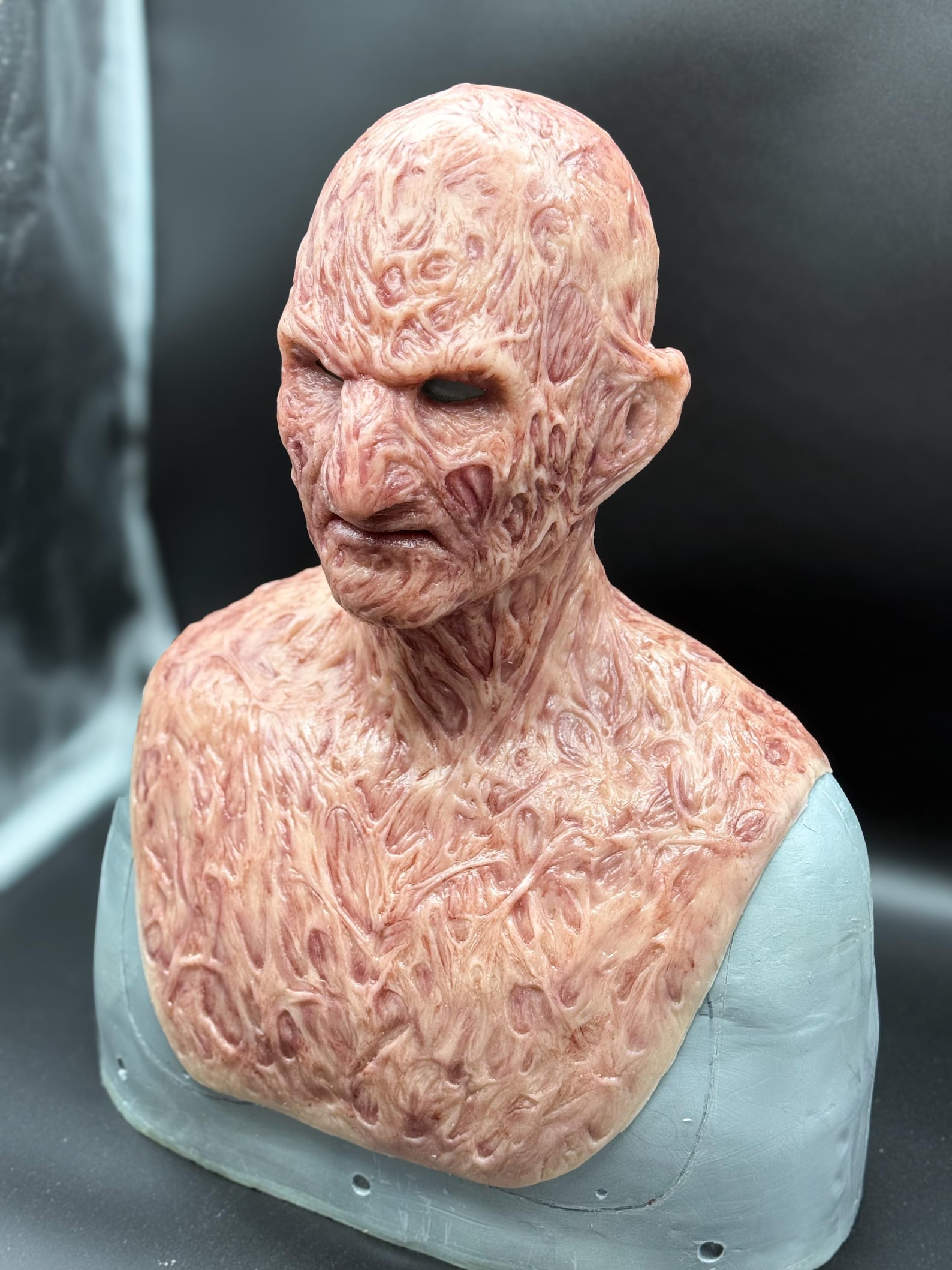 Silicone Mask Realistic Burned Guy Silicone Mask Realflesh Masks Freddy ...