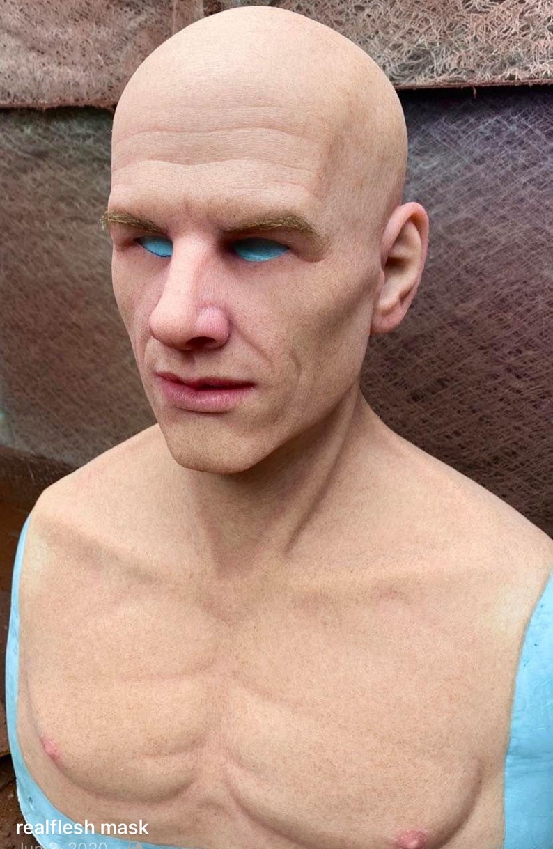 Silicone Mask Realistic Silicone Mask Realflesh Masks the Cool Guy - Etsy