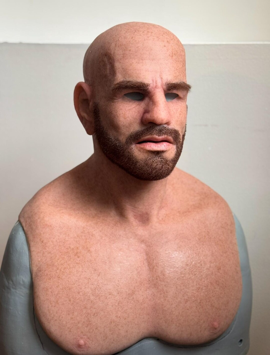 Silicone Mask the Soldier Realistic Silicone Mask Realflesh Mask - Etsy