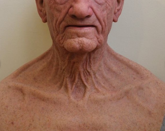 Realistic Old Man the Relic Silicone Mask Realflesh Masks - Etsy