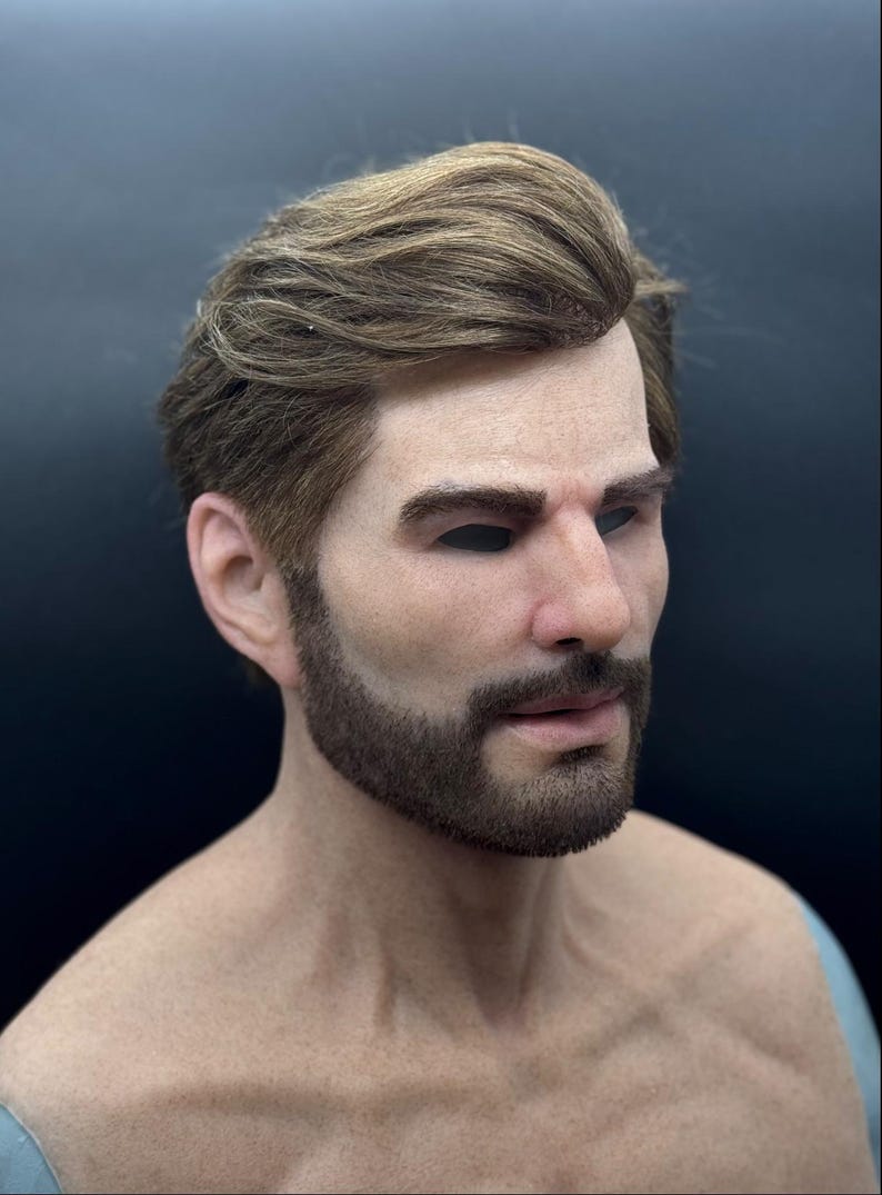 Silicone Mask Realistic Man Mask the Man Realflesh Masks - Etsy