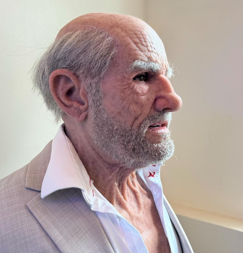 Silicone Mask Realistic Old Man Mask the Relic Realflesh Masks - Etsy