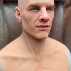 Realistic Man Silicone Mask Realflesh Masks Cool Guy - Etsy UK