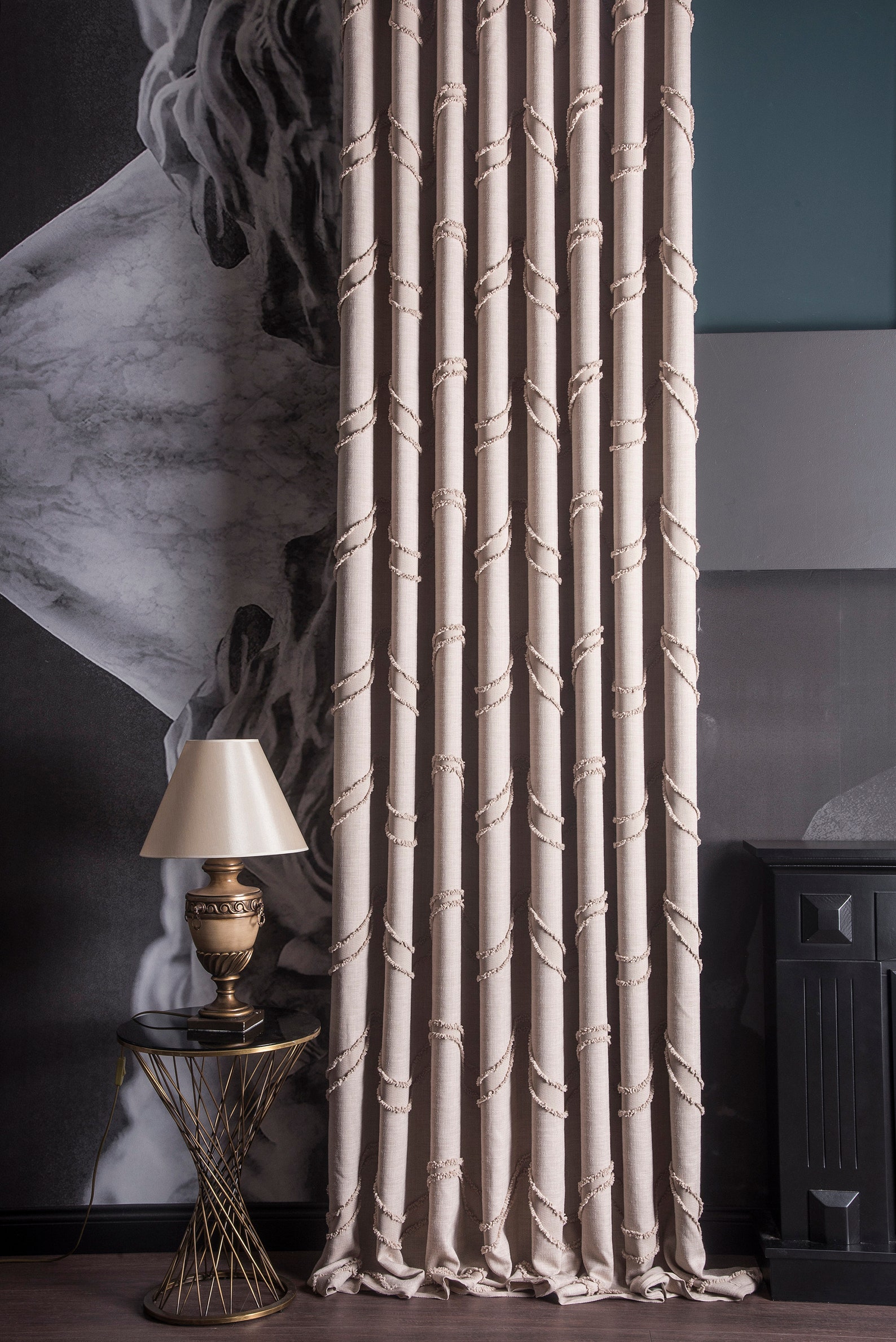 Cream Curtains, Luxury Cream Curtains, Cream Linen Curtains, Curtains ...