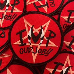 Helluva Boss Sticker and Embroidered Patches IMP Gud Job - Etsy