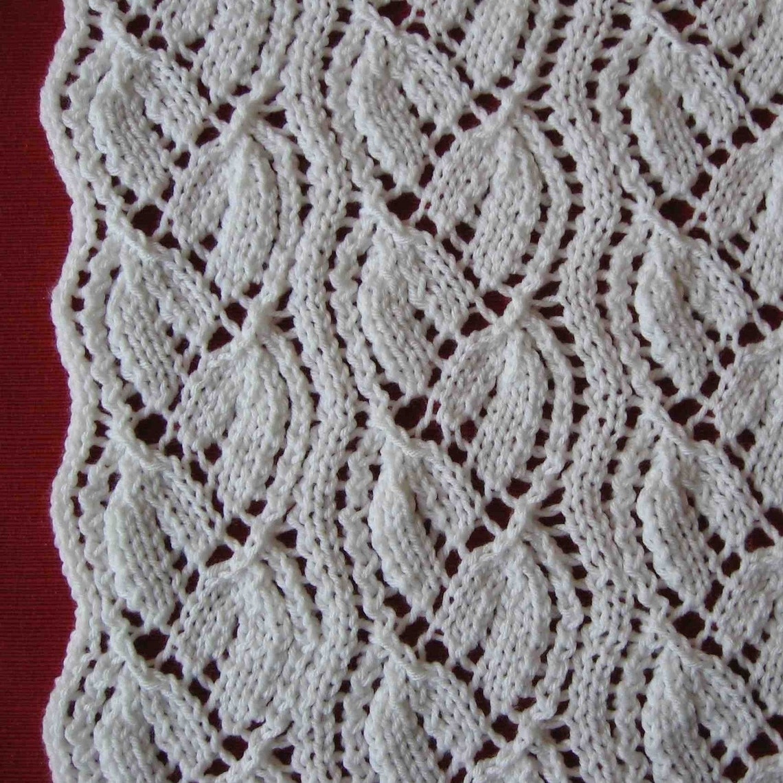 Wedding Throw Knitting Pattern (pdf Digital Download) - Etsy