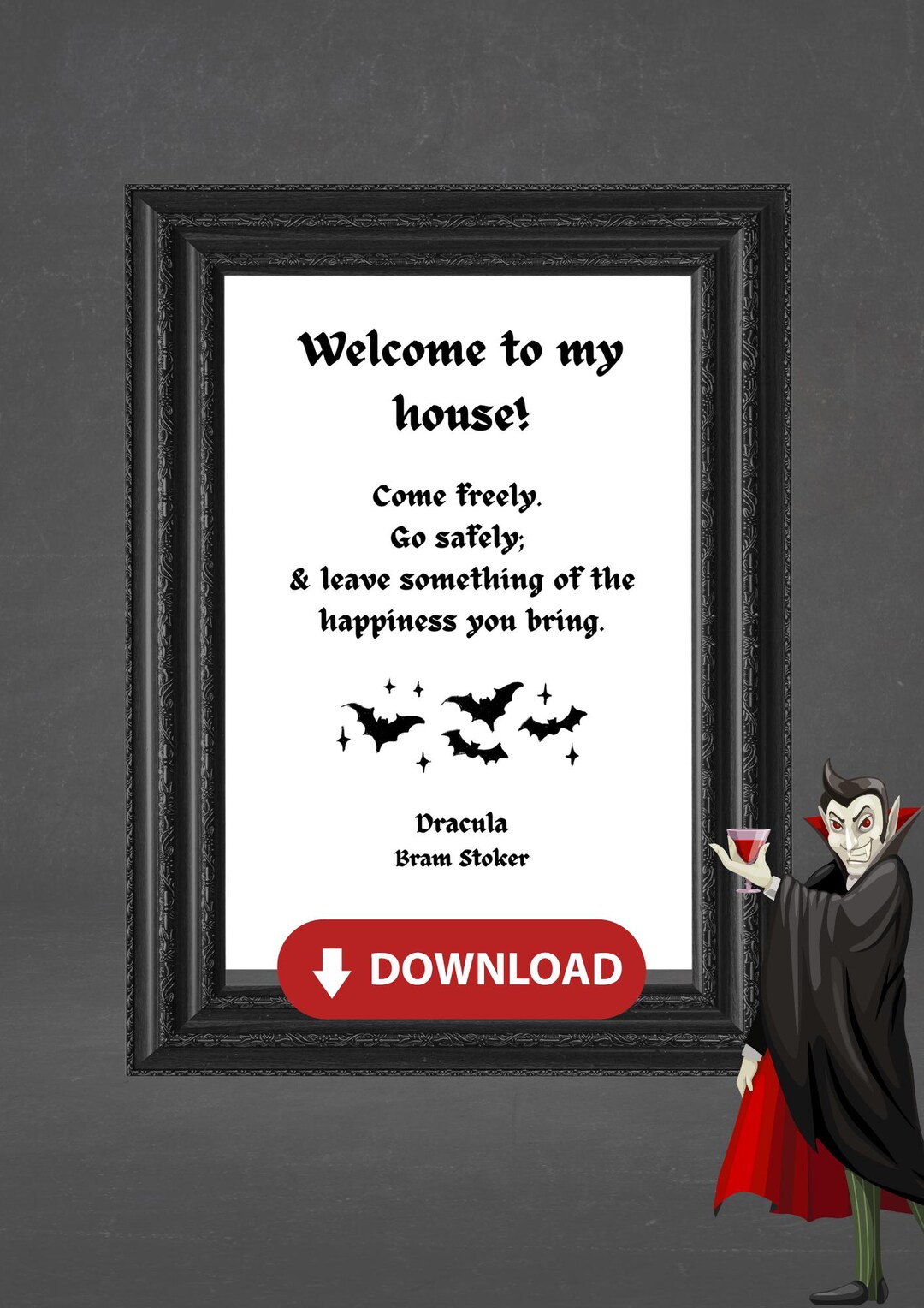 Welcome to My Home... Dracula by Bram Stoker | Gothic Horror Vampire ...