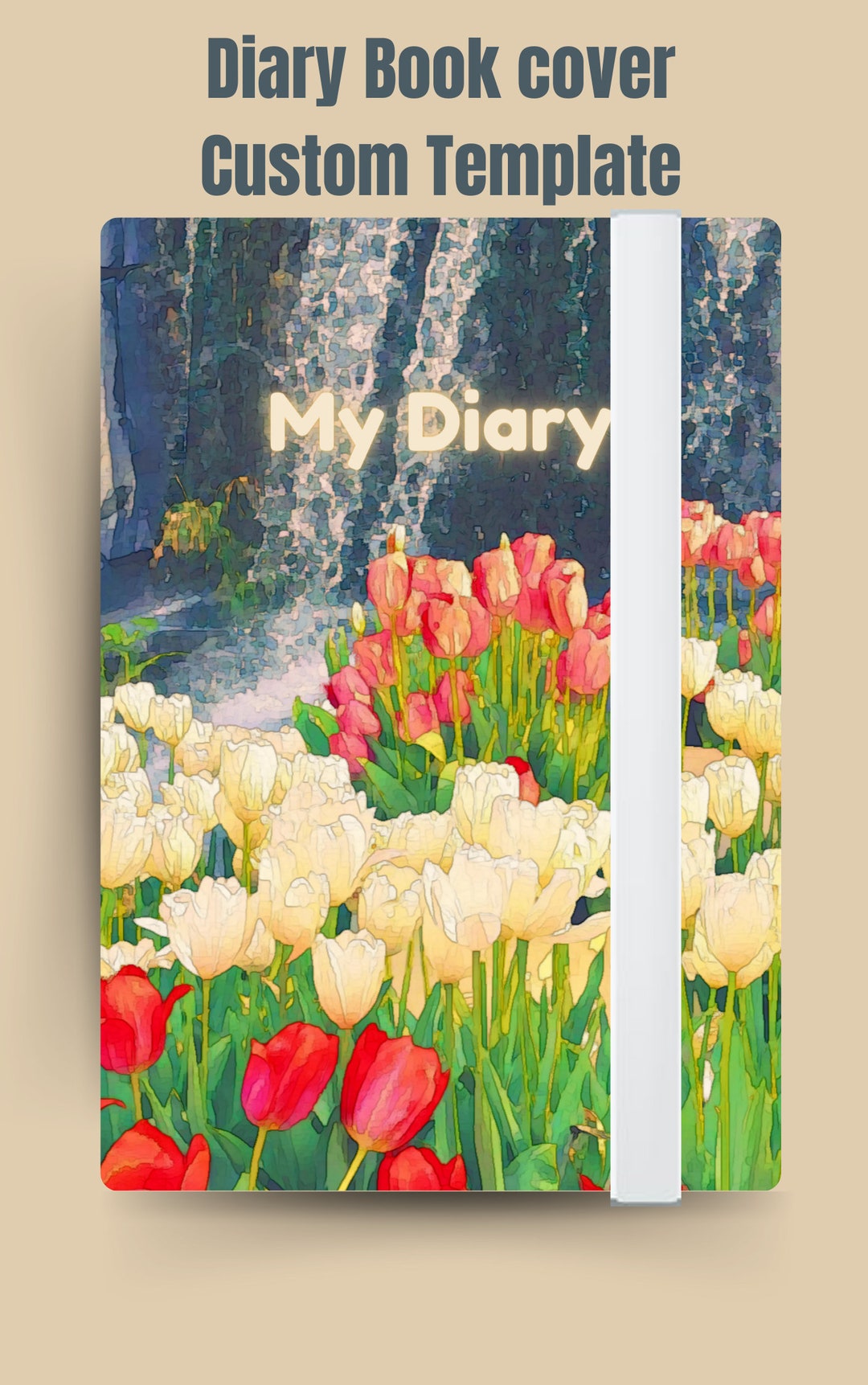 Diary Travel Photo Book Cover Canva Photo Album Template Coffee Table ...