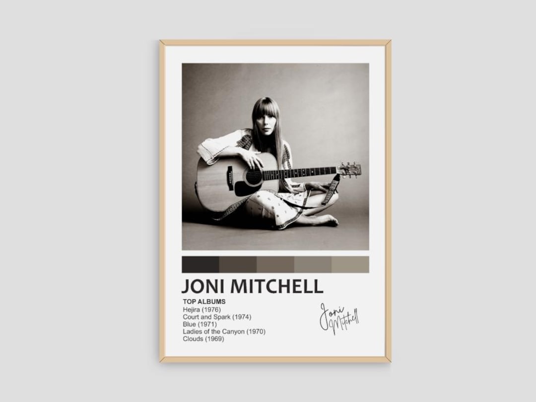 JONI MITCHELL Printable Poster Joni Mitchell Poster Joni Mitchell Music ...