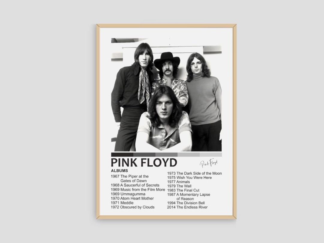 PINK FLOYD PRINTABLE Poster Albums Pink Floyd - Etsy