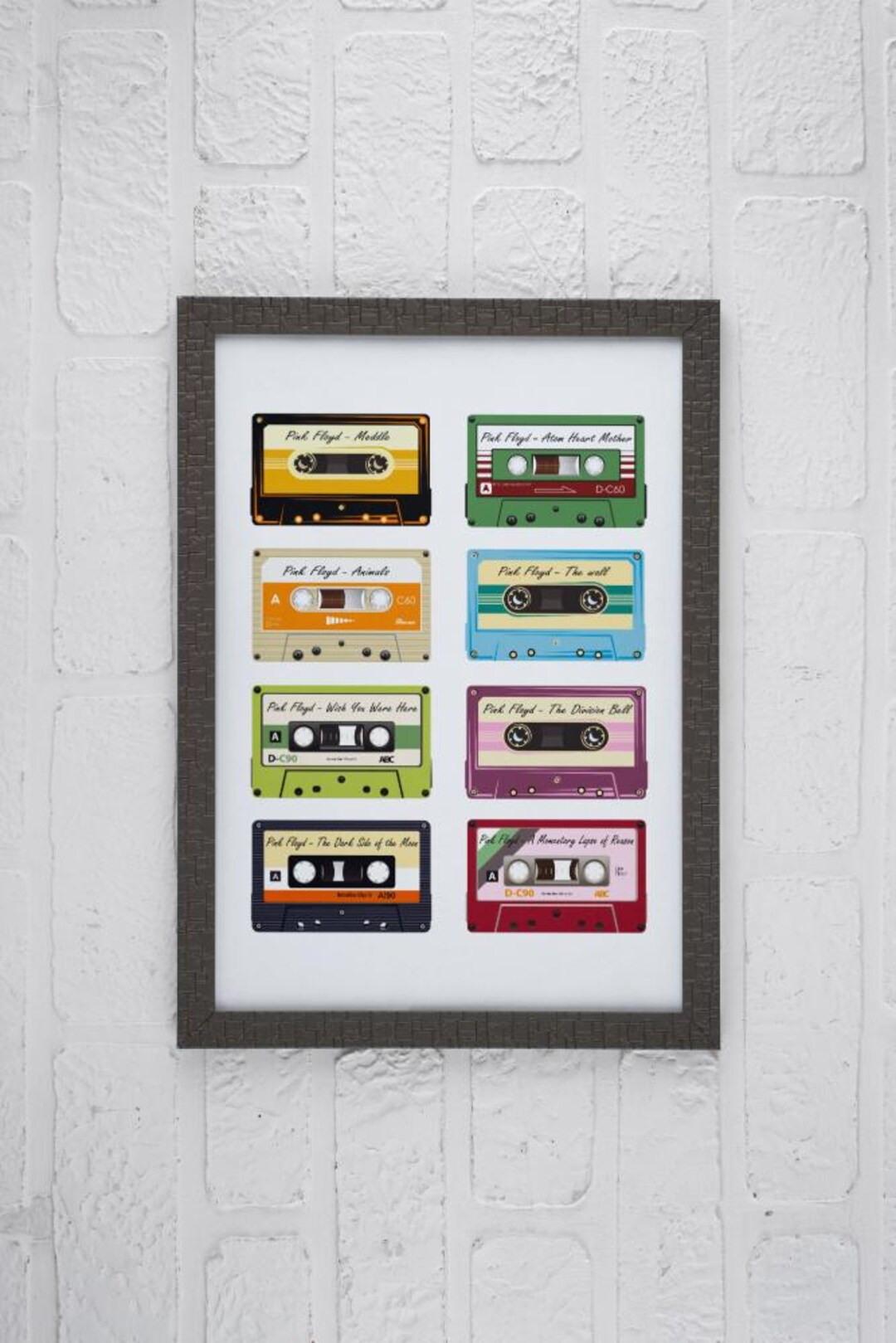 PINK FLOYD Songs Pink Floyd Fans Size A3 Not Frame Pink Floyd Poster - Etsy