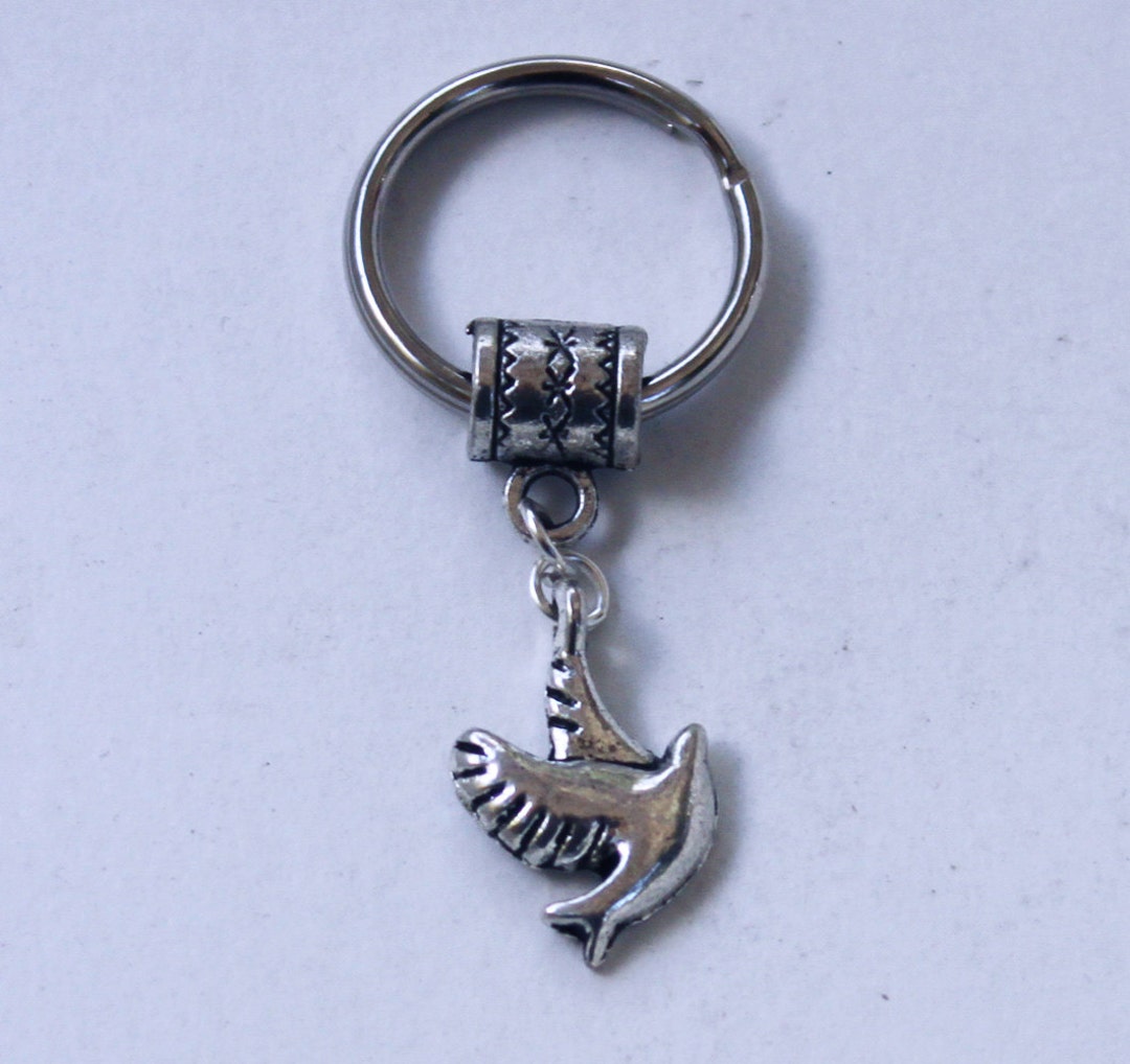 Silver DOVE Key Chain Key Ring Key Holder Key Fob Kc-anm059 - Etsy