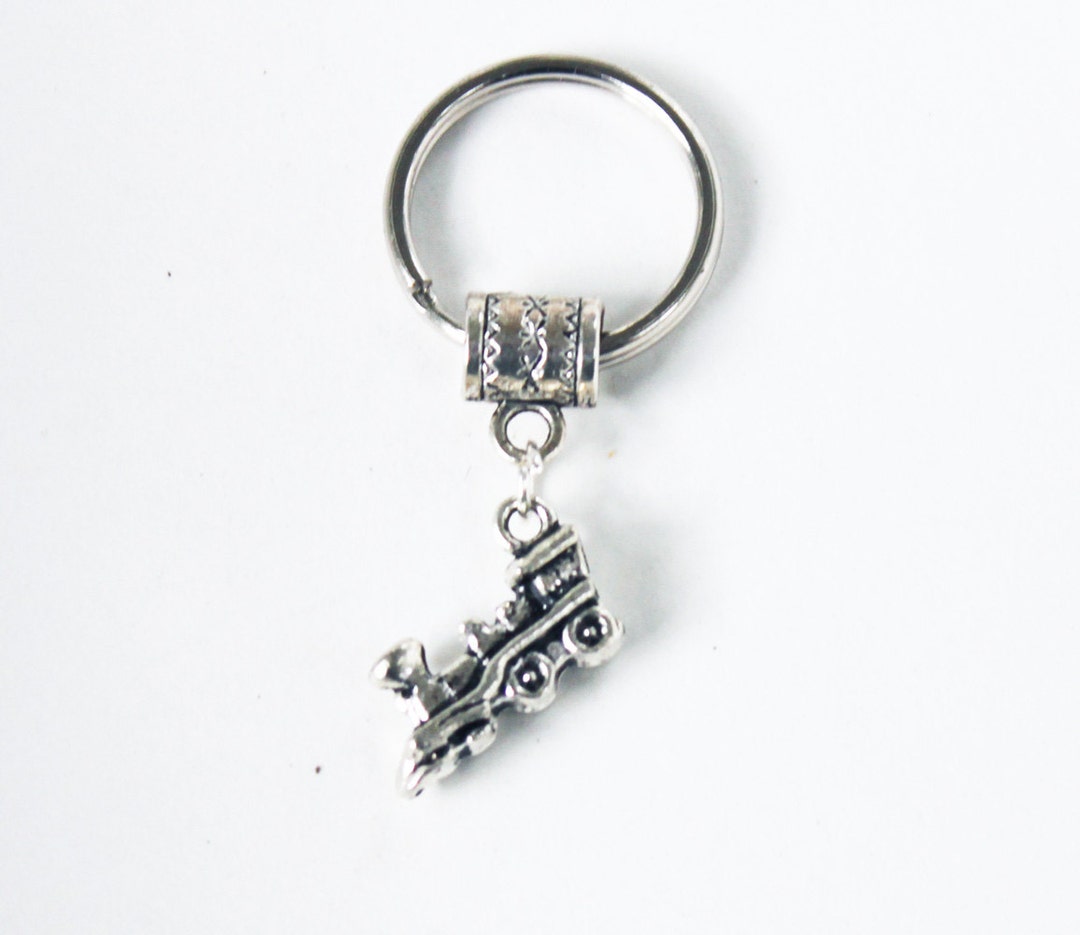 Silver Locomotive / Train Key Chain Key Ring Key Holder Key Fob Kc ...