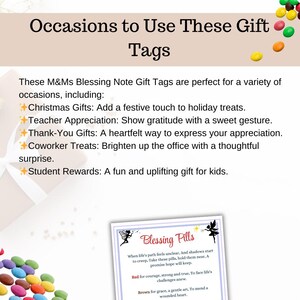 Gift Tags, M&ms Blessing Pills, Printables Tags, Gifts Treats Teacher ...
