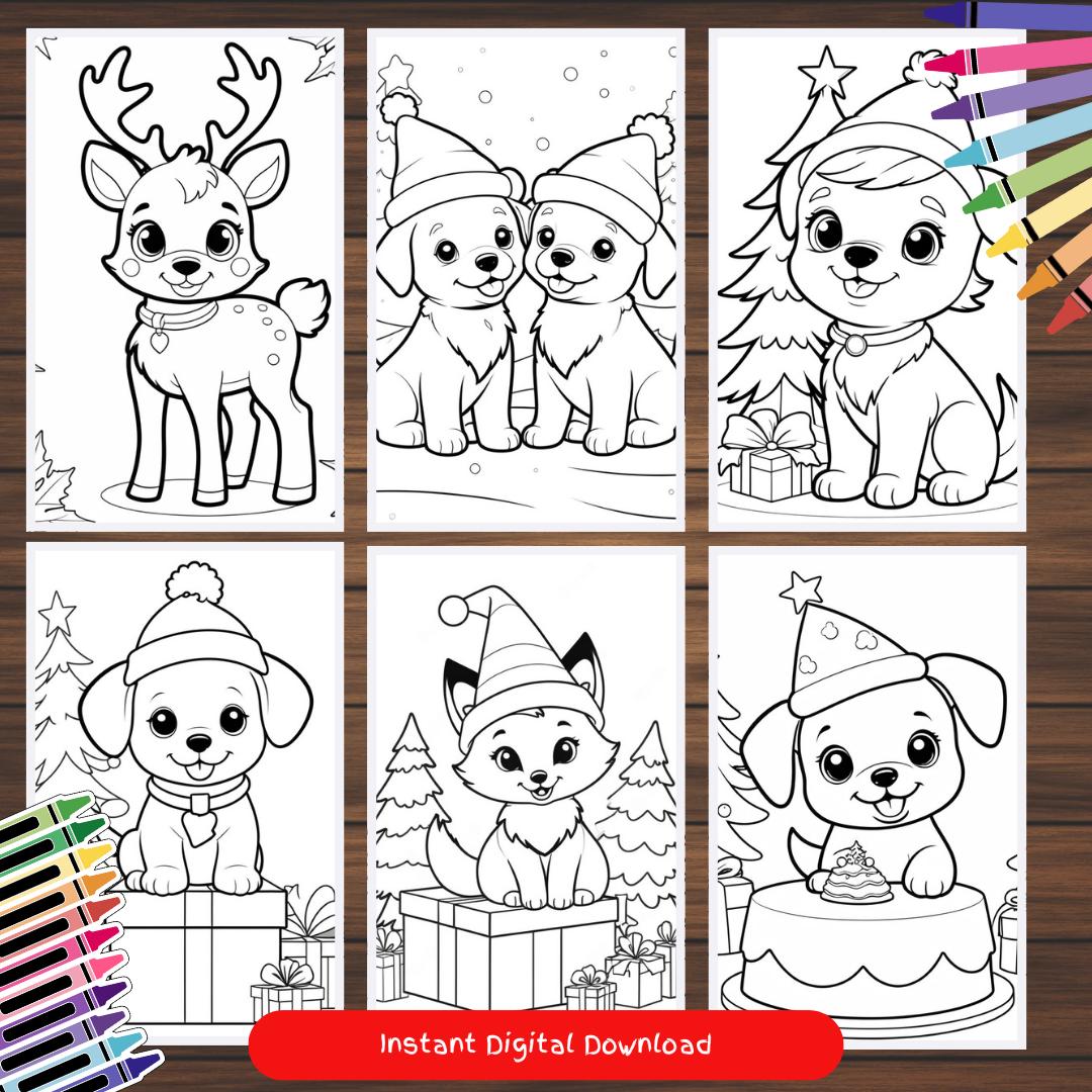 Christmas Coloring Pages, Christmas Printable, Christmas Games ...