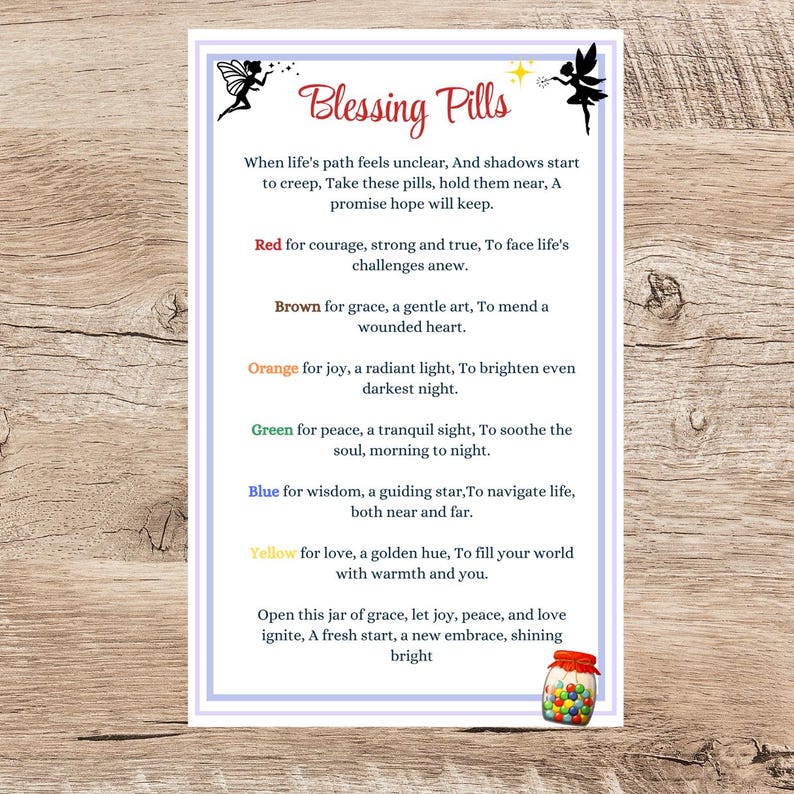 Gift Tags, M&ms Blessing Pills, Printables Tags, Gifts Treats Teacher ...