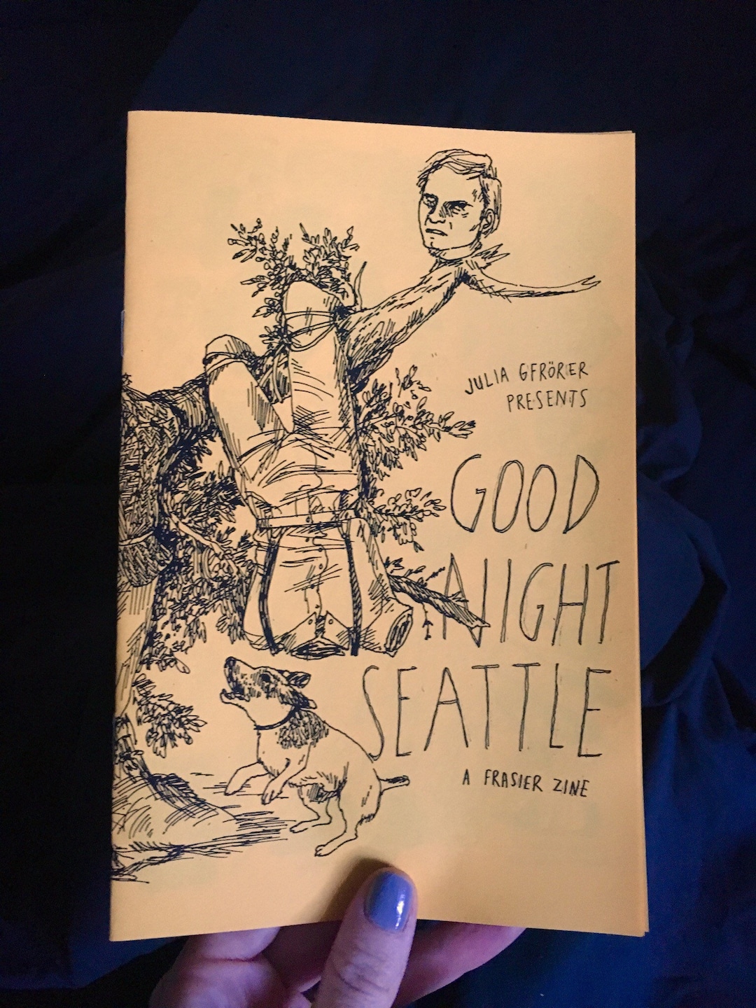 Goodnight Seattle Frasier Minicomic Zine - Etsy