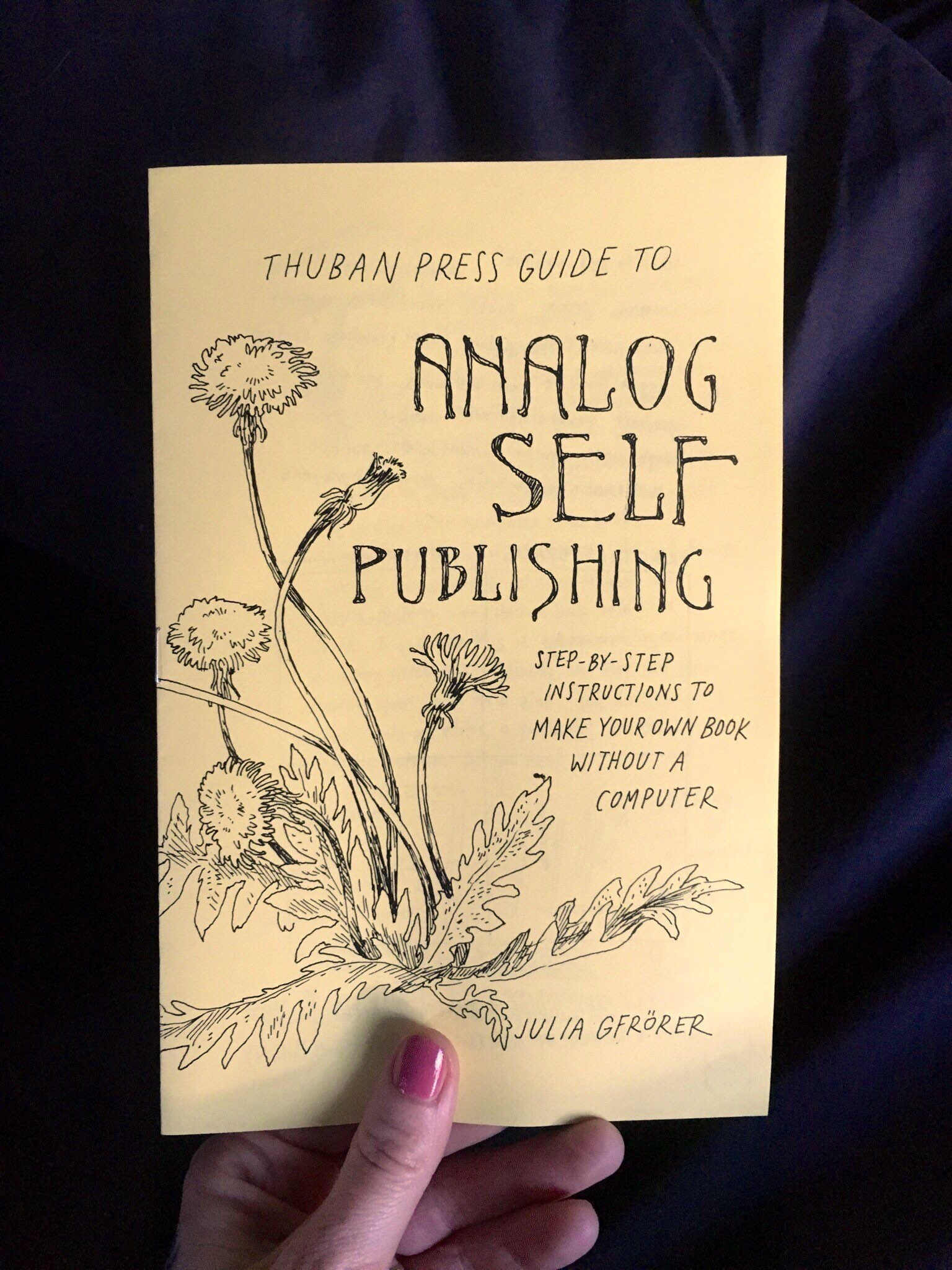 Thuban Press Guide to Analog Self Publishing Zine (pack of Five) - Etsy