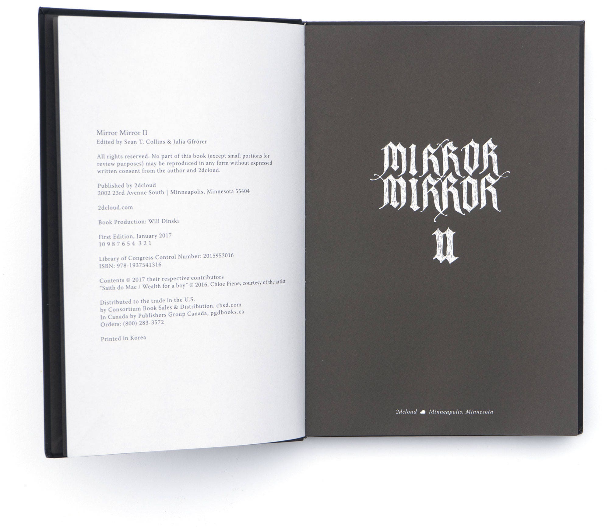 Mirror Mirror II Gothic Comics Anthology - Etsy