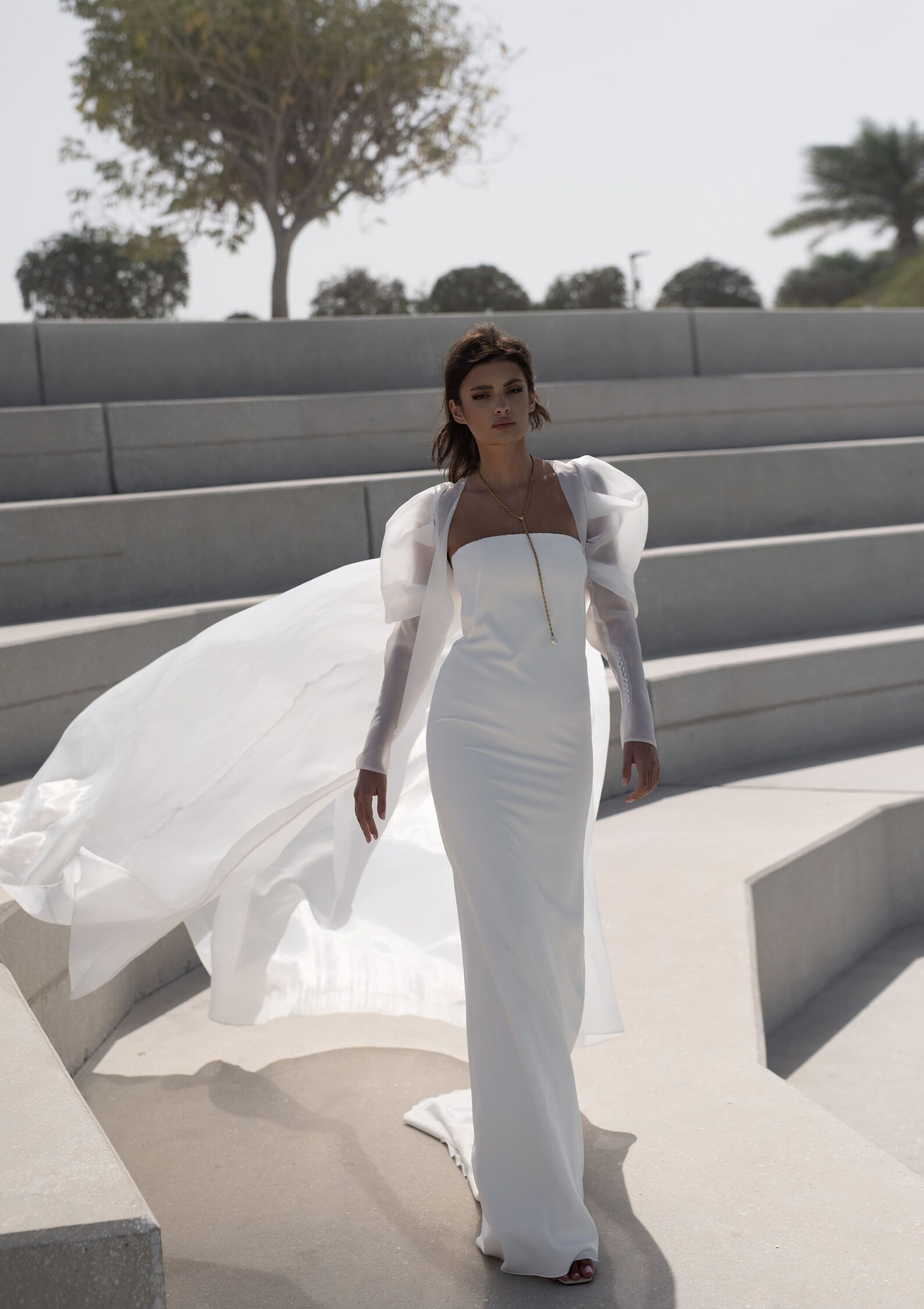 Elegant Straight Silhouette Wedding Dress With Inner Corset Lanka - Etsy