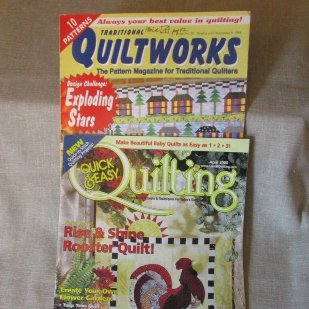 VTG Quilt Magazines From 1990s and Early 2000s 5 Issues per Group - Etsy