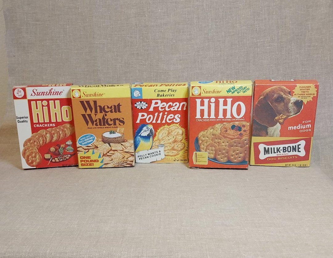 Set of 5 Play Food Boxes for Childrens Kitchen or Pantry - Etsy